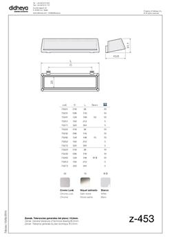 Finterio - Ons productaanbod - Meubelgreep rechthoekig - trapezium